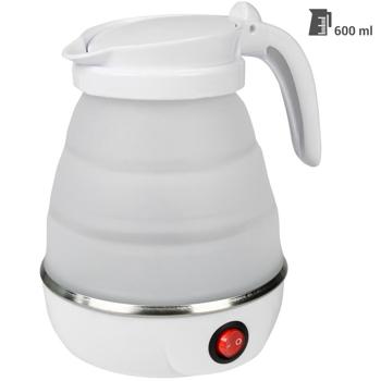 Faltbarer Wasserkocher, weiss, 600 ml: Für Reisen, Camping & Zuhause ...