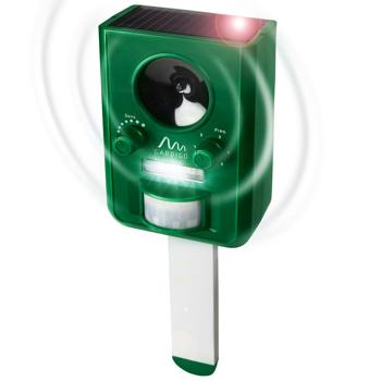 2er-Set Universal Solar Tiervertreiber mit Ultraschall und Blitzlicht ...