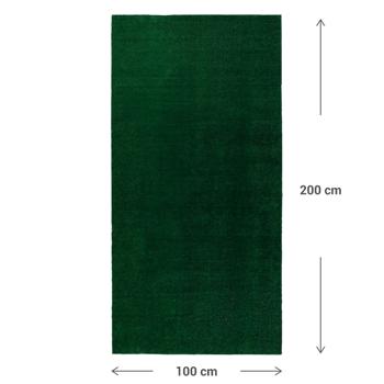 set of 2 artificial grass rugs light green 100x200cm: Easy-care, UV ...