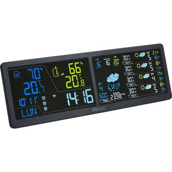 WiFi weather station with app & XXL display: Tuya smart home, outdoor ...