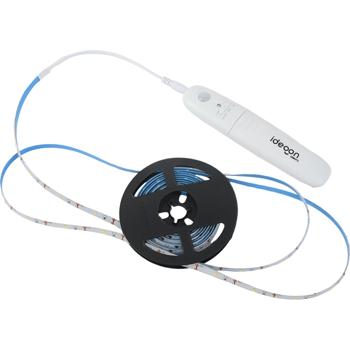 Set of 2 3 m warm white LED strips with motion sensor & battery ...