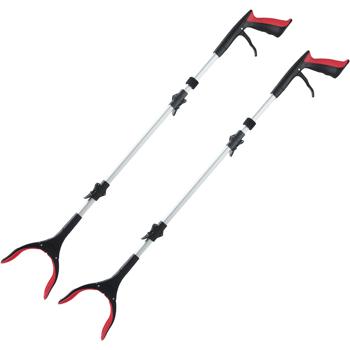 Lot de 2 pinces de préhension pliables de 92 cm en aluminium léger avec ...