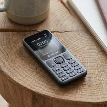 Modern 4G LTE button phone: dual SIM mobile phone with large 1.77 ...