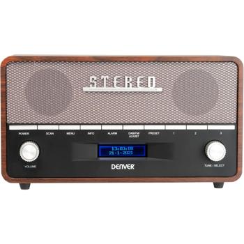 Fantastic retro DAB+/FM digital radio with Bluetooth: stylish clock ...