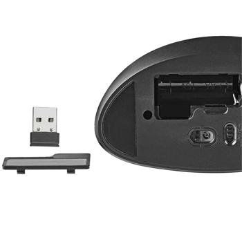 Ergonomische Funkmaus - Präzision für Arbeit & Gaming - Kabellos mit ...