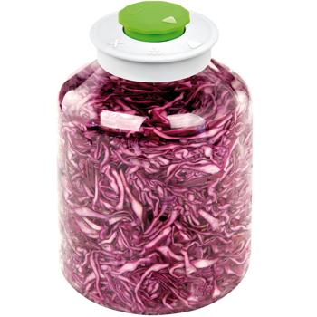 Practical fermentation jar set: 1 liter & 5 liter jars, with vent valve ...