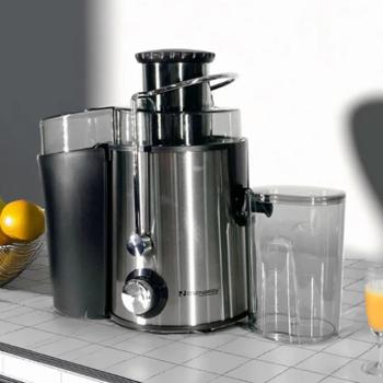 Schnell-Entsafter, Edelstahl/ABS, silber/schwarz – Elektrischer ...