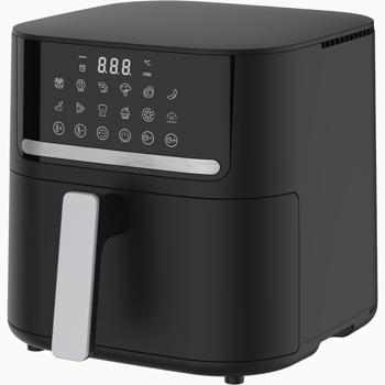 Premium Heissluftfritteuse mit 11 Koch-Programmen, 6,5 l, 1600 Watt ...